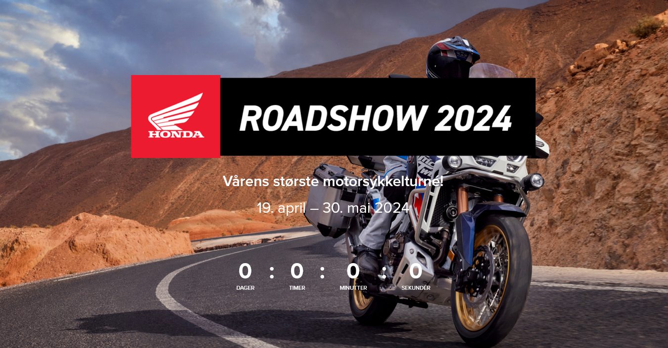 Honda Roadshow 2024: Vårens største MC-turne! – Bike powered by Motorrad