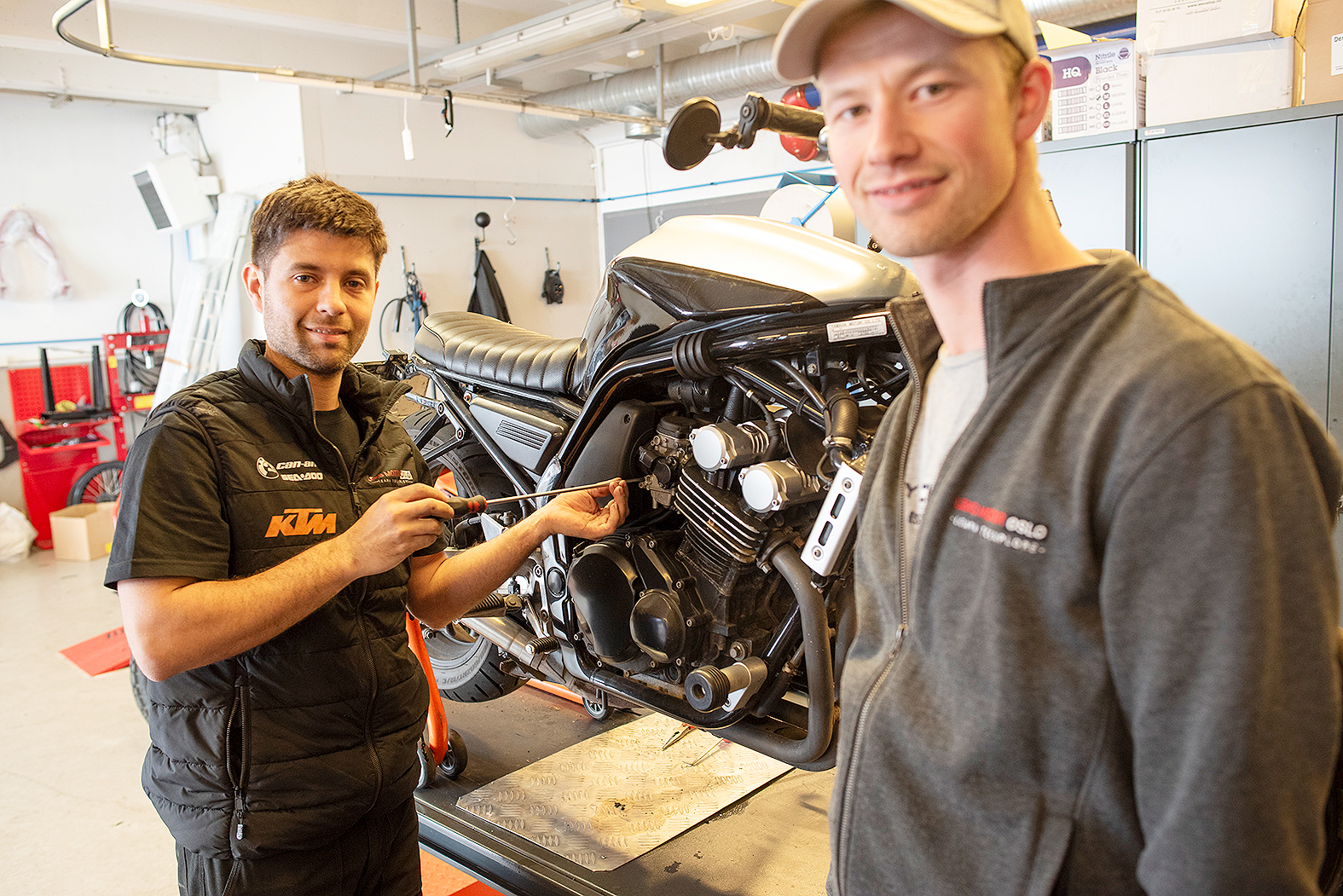 NMCF-forhandleren tar vinterlagringen og sørger for god pleie og omsorg ...