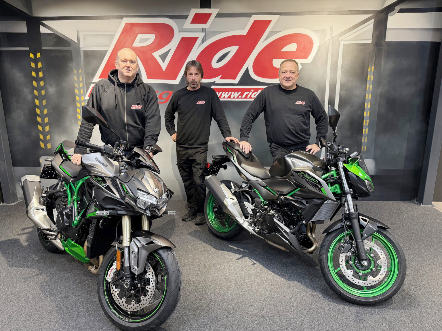 Kawasaki endelig tilbake hos Ride Bergen i 2025 – Bike powered by Motorrad