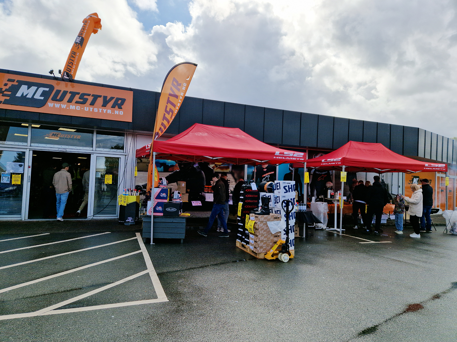Open House hos MC-utstyr i Sandnes i dag – Bike powered by Motorrad
